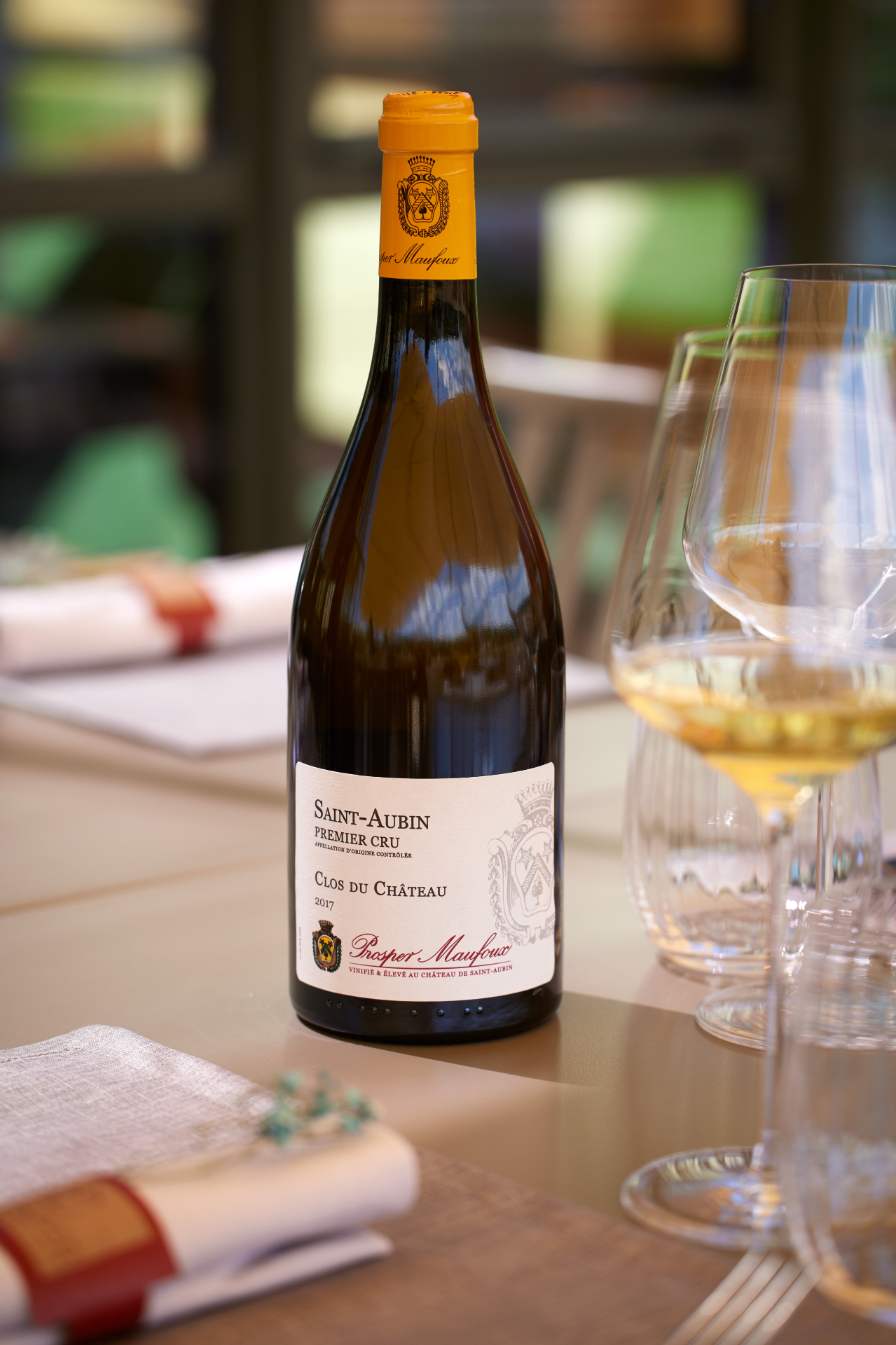 Restaurant Prosper — Table gastronomique au Château de Saint-Aubin ...
